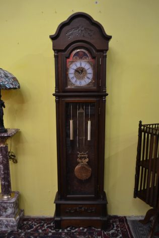 Orologio a colonna stile Grandfhater con fasi lunari - Annunci Roma