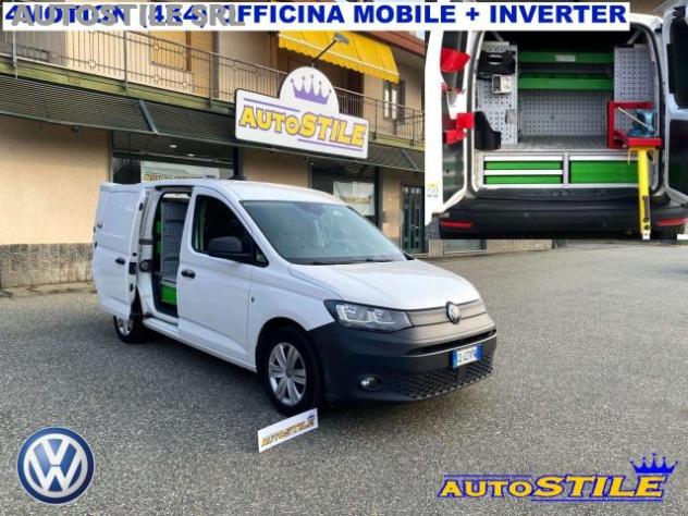 VOLKSWAGEN Caddy 2 0 TDI 122CV 4Motion 4X4 OFFICINA MOBILE + INVERT ...