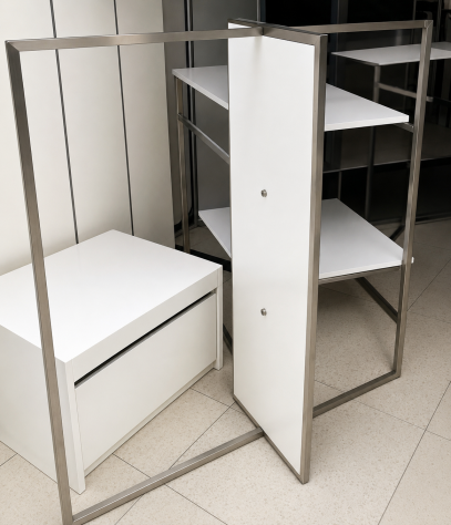 STAND ACCIAIO INOX 2951 - Annunci Palermo