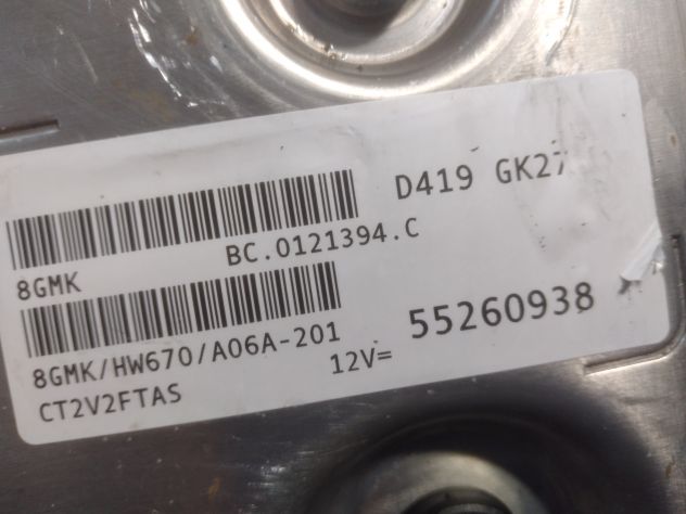 €ECU JEEP RENEGADE1 4 FIAT 500X 1 4 55260938 8GMK HW670 ECU - Annunci Roma