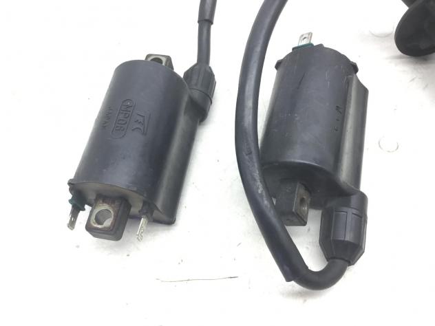 HONDA VFR F 750 COPPIA BOBINE ACCENSIONE E CAVI PIPETTE CANDELE ...