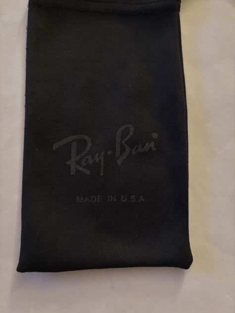 CUSTODIA MORBIDA IN STOFFA PER OCCHIALI ORIGINALE MARCA RAY - Annunci ...