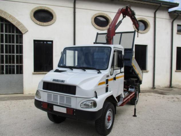 BREMACH Brick 50 ql ribaltabile 4x4 con gru rif - Annunci Mantova