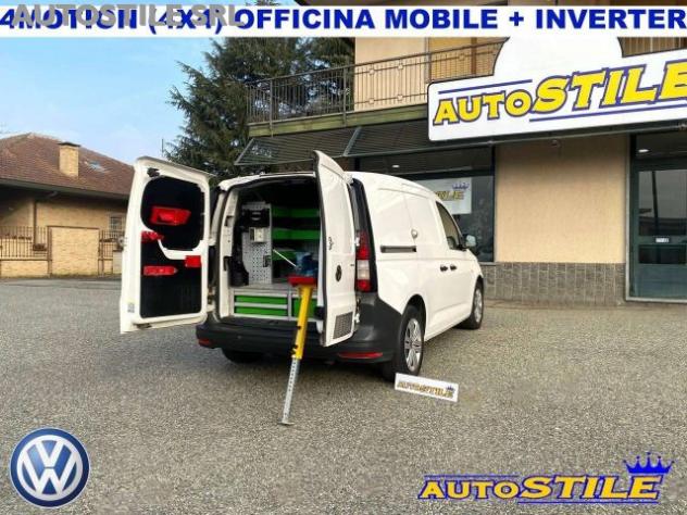 VOLKSWAGEN Caddy 2 0 TDI 122CV 4Motion 4X4 OFFICINA MOBILE + INVERT ...