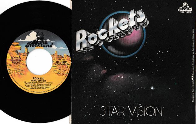 ROCKETS - Radio Station / Star Vision - 7'' / 45 rpm 1° - Annunci Palermo
