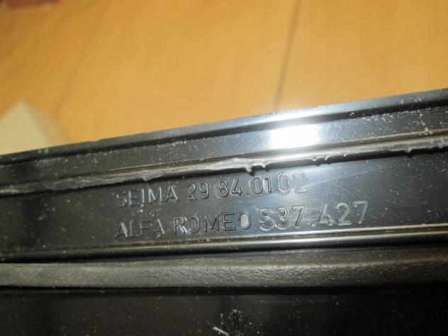 29840102 FARO FANALE POSTERIORE SINISTRO LATO INTERNO ALFA ROMEO ...