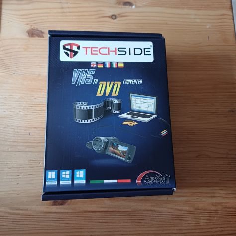 TechSide Video Grabber VHS 2025 Convertitore analogico digitale USB ...