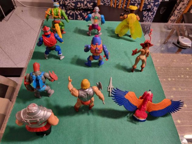 Masters of the Universe: 10 action figures (anni '80) - Annunci Firenze