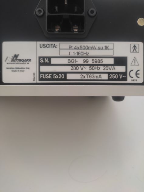 Elettrostimolatore Body Ginn - Annunci Brescia