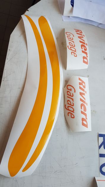 Adesivi per camper riviera garage ci international in set - Annunci Roma