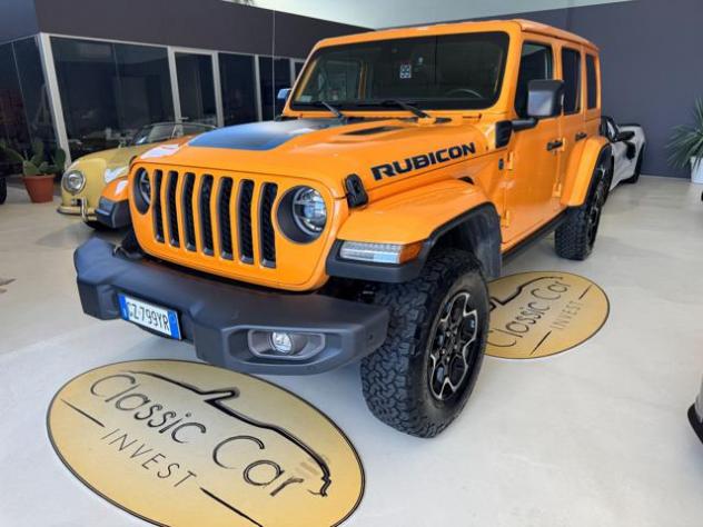 JEEP Wrangler Unlimited 2 0 PHEV ATX 4xe Rubicon rif 23783969 - Annunci ...