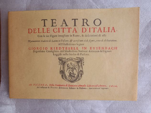 Teatro delle città d'Italia, di Pietro Bertoli - Annunci Biella