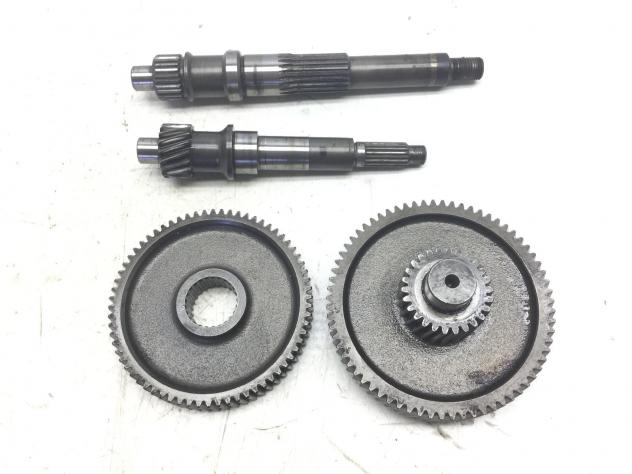 APRILIA SCARABEO ROTAX 150 KIT ALBERI INGRANAGGI TRASMISSIONE RUOTA ...