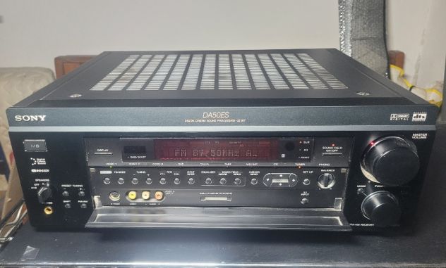 Sinto Amplificatore Professionale Sony Str DA50ES selettore om 120W ...