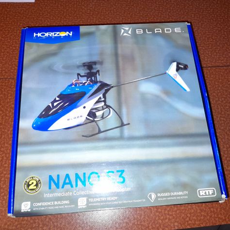 Elicottero Blade Nano S3 RTF con radio, lipo, cbt - Annunci Milano