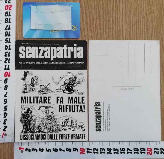 Adesivo antimilitarista anarchia sticker anarchism - Annunci Milano
