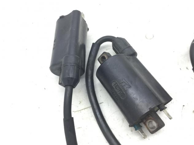 HONDA VFR F 750 COPPIA BOBINE ACCENSIONE E CAVI PIPETTE CANDELE ...