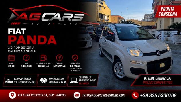 Fiat Panda 2012 benzina 12 mesi di garanzia piu' - Annunci Napoli