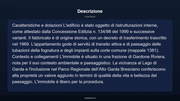 Immobile in asta di 60 m² in vendita a Gardone - Annunci Brescia