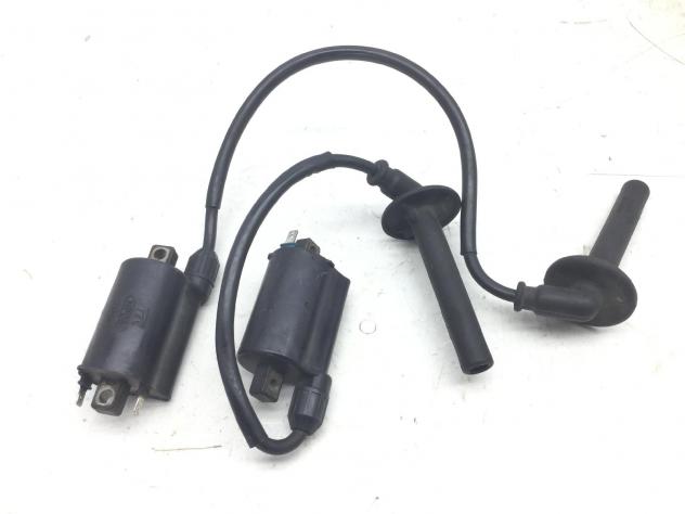 HONDA VFR F 750 COPPIA BOBINE ACCENSIONE E CAVI PIPETTE CANDELE ...