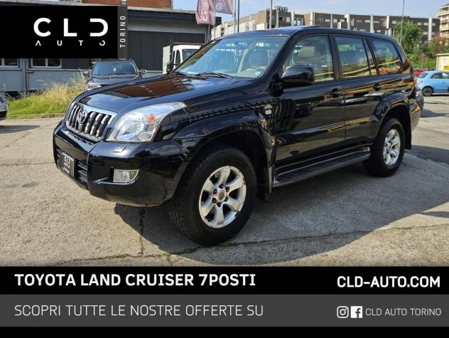 Toyota Land Cruiser 5p 3 0 d4-d Auto 7POSTI GANCIO TRAINO - Annunci Torino
