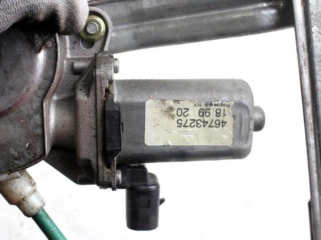 46743275 MOTORINO MECCANISMO ALZA-VETRO ALZA-CRISTALLO PORTA ANTERIORE ...