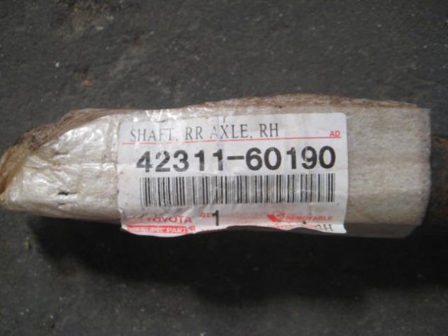 SEMIASSE POSTERIORE DESTRO TOYOTA LAND CRUISER 70 TOYOTA 42311-60190 ...